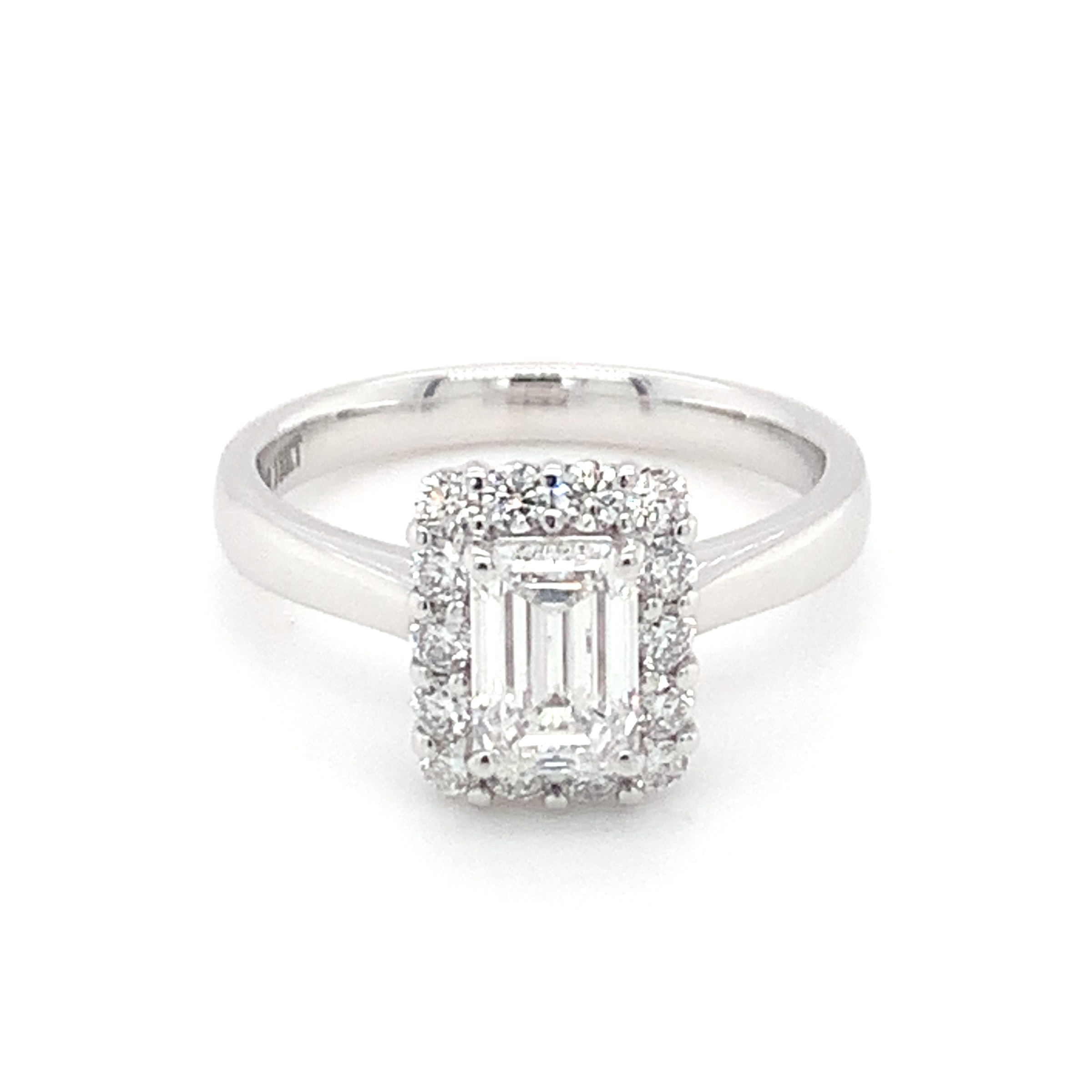1.20ct Emerald Cut Diamond Engagement Ring - Conway's Jewellers