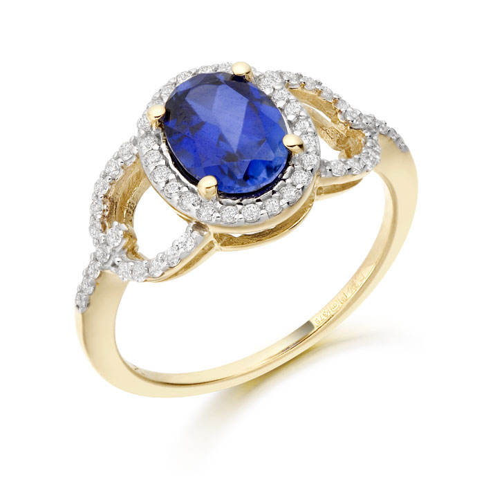 CZ Sapphire Ring - Conway's Jewellers